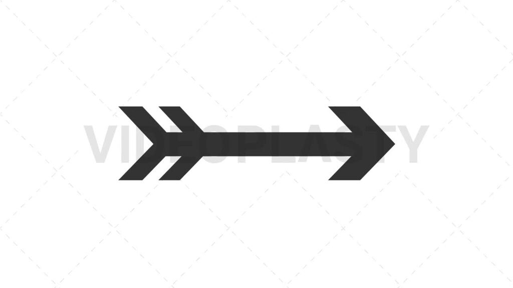 Arrow Pointing Right 2 [Royalty-Free Stock Animation] | VideoPlasty