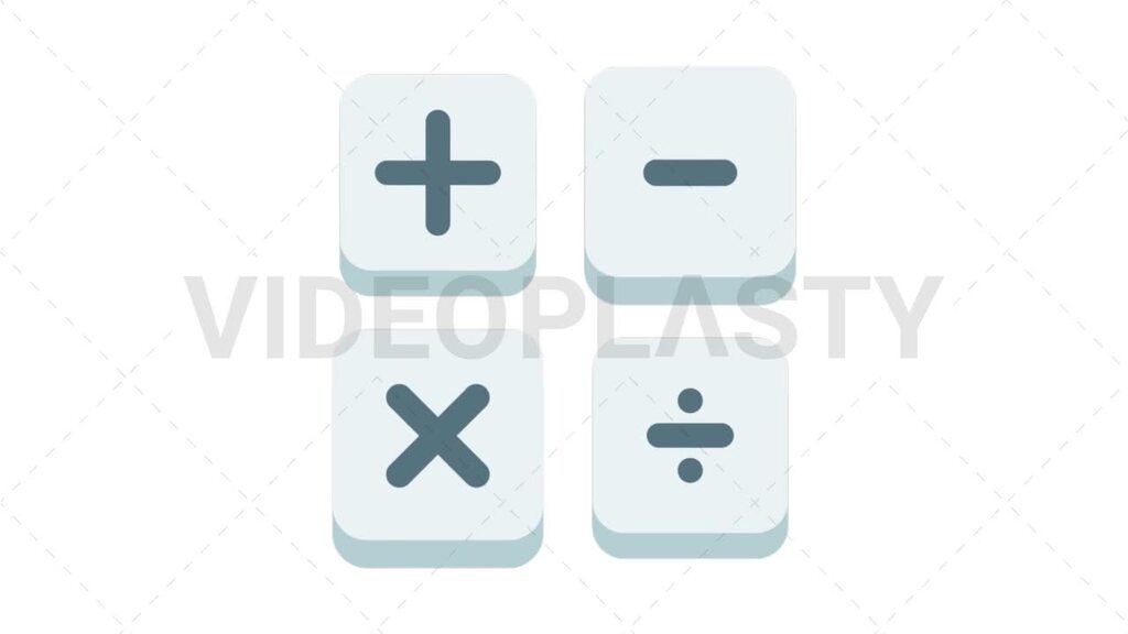 Calculator Icon [Royalty-Free Stock Animation] | VideoPlasty