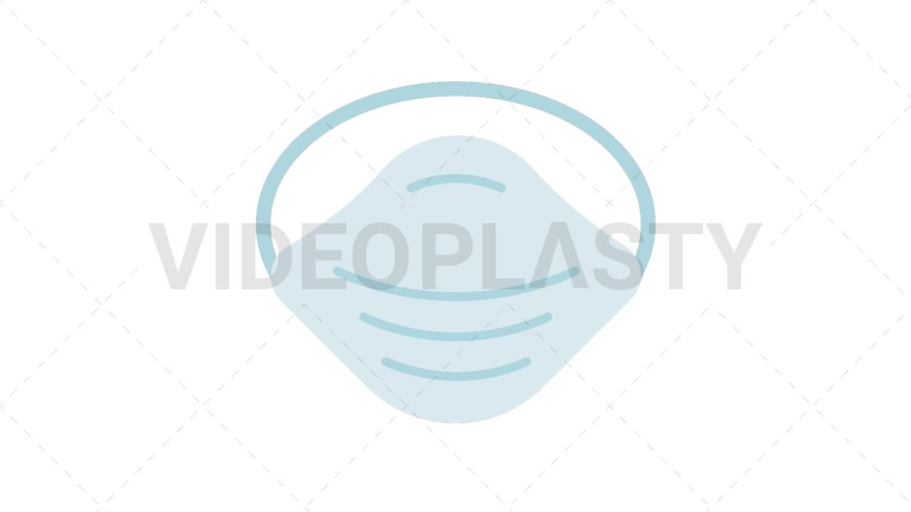 Dust Mask Icon [Royalty-Free Stock Animation] | VideoPlasty