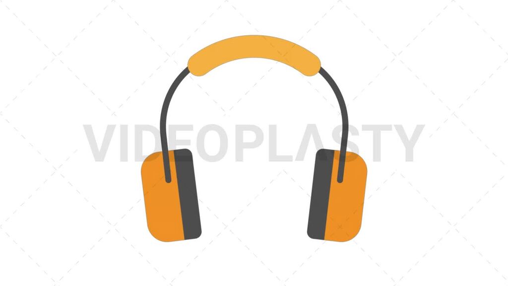 Ear Protection Icon [Royalty-Free Stock Animation] | VideoPlasty