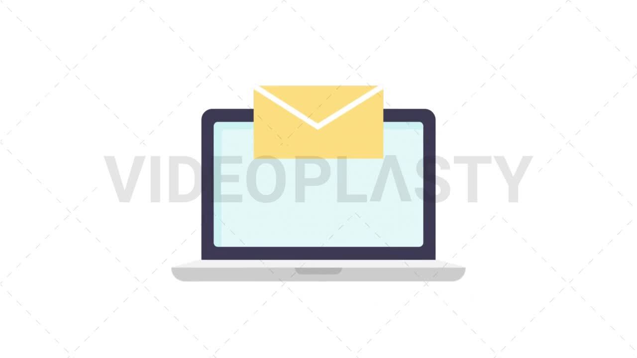 Email Icon [Royalty-Free Stock Animation] | VideoPlasty