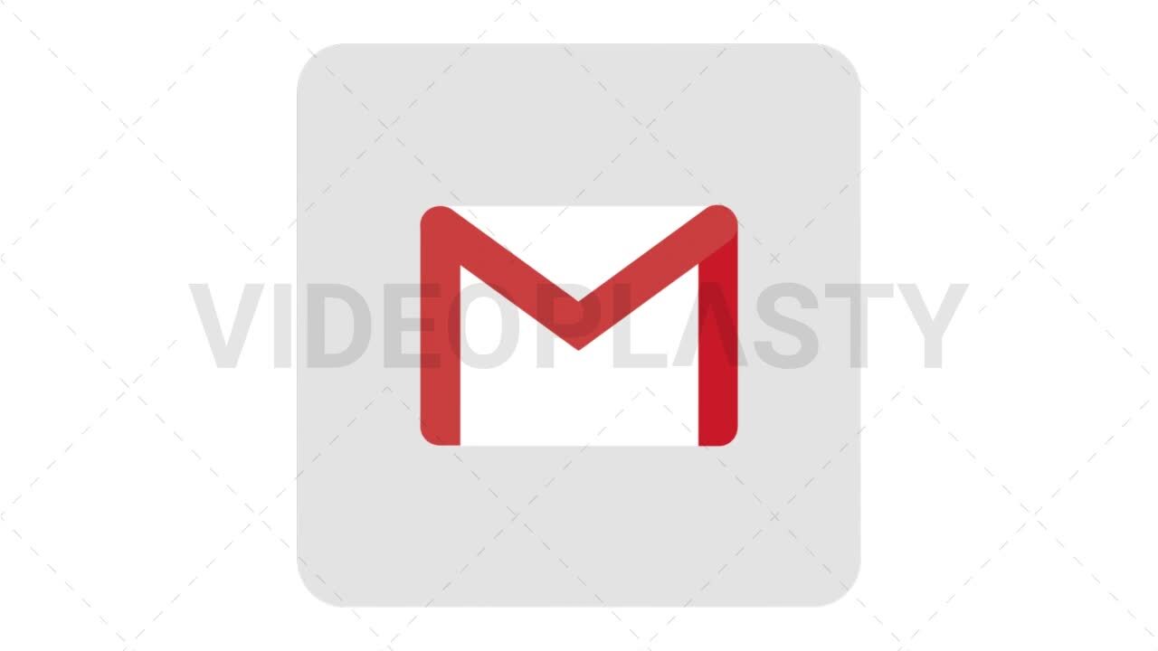 Gmail Icon [Royalty-Free Stock Animation] | VideoPlasty