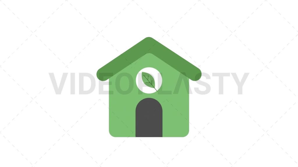 Green House [Royalty-Free Stock Animation] | VideoPlasty
