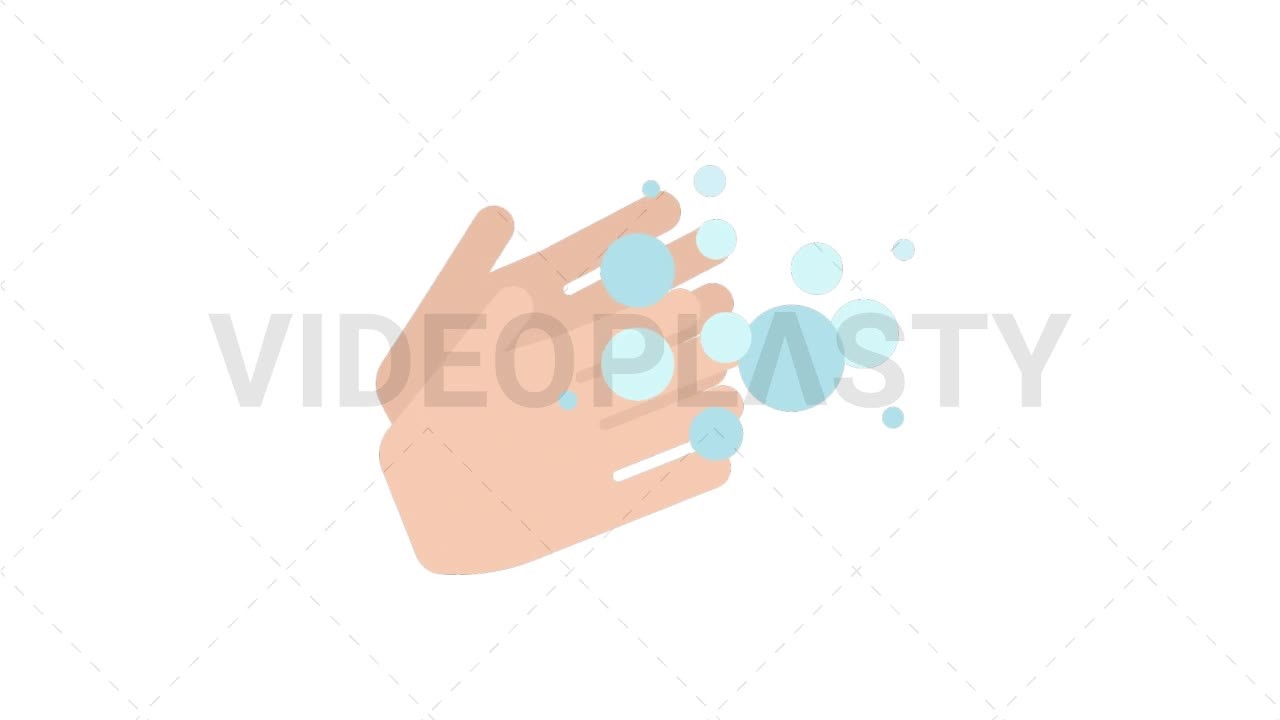 Hands Washing [Royalty-Free Stock Animation] | VideoPlasty