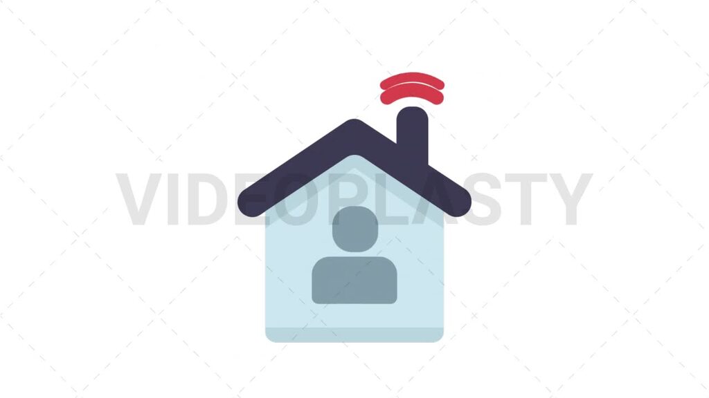 House Icon [Royalty-Free Stock Animation] | VideoPlasty