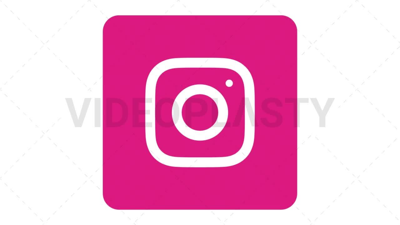 Rosa Instagram Symbol