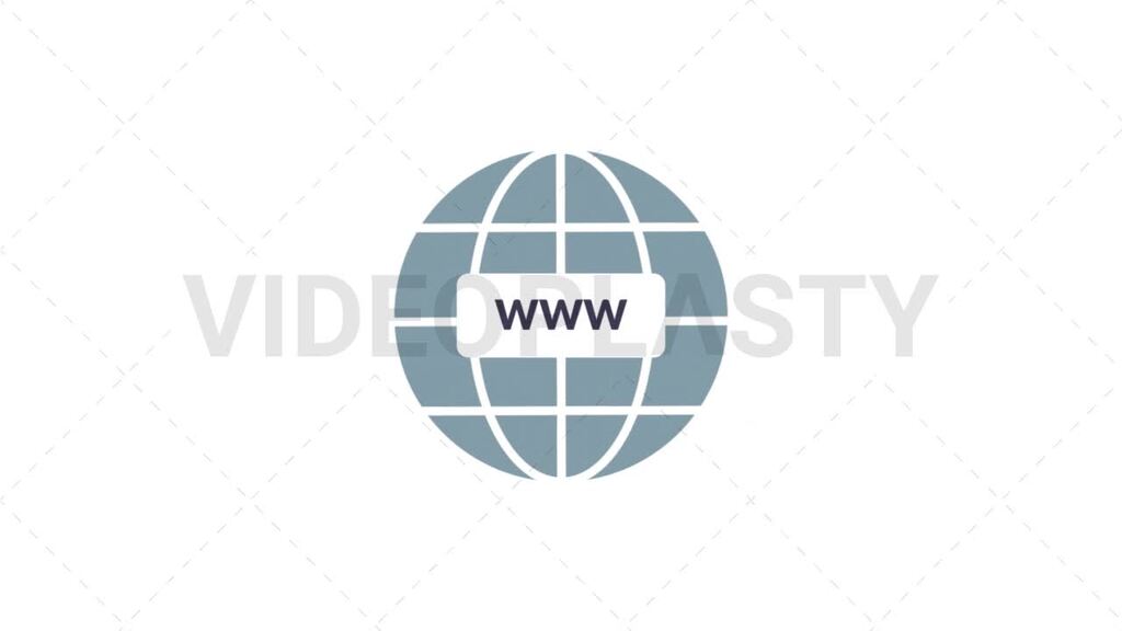 Internet Icon [Royalty-Free Stock Animation] | VideoPlasty