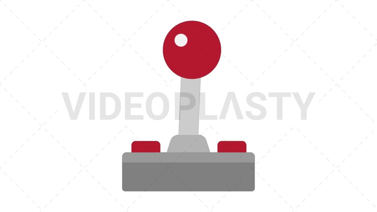 Joystick Icon [Royalty-Free Stock Animation] | VideoPlasty