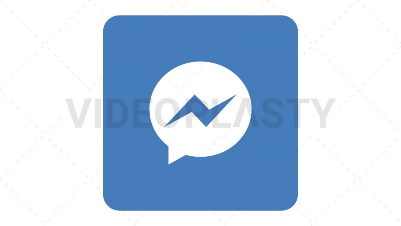 Messenger Icon [Royalty-Free Stock Animation] | VideoPlasty