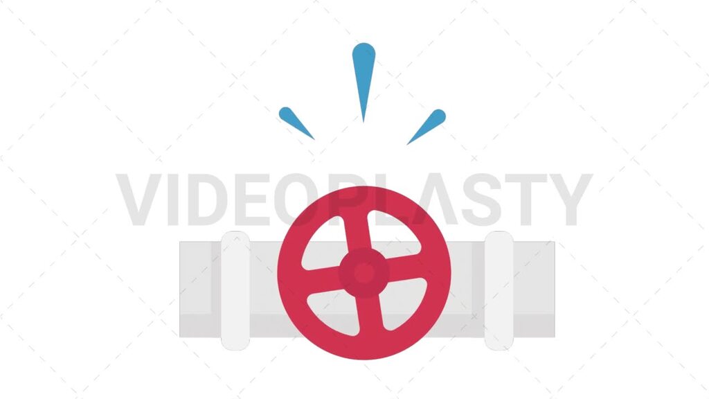 Pipe Valve Icon [Royalty-Free Stock Animation] | VideoPlasty