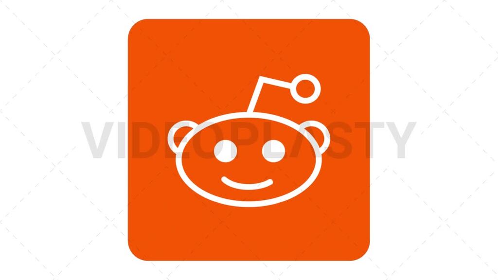 Reddit Icon [Royalty-Free Stock Animation] | VideoPlasty