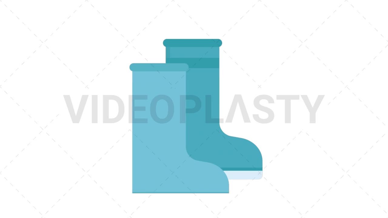Safety boots [Royalty-Free Stock Animation] | VideoPlasty