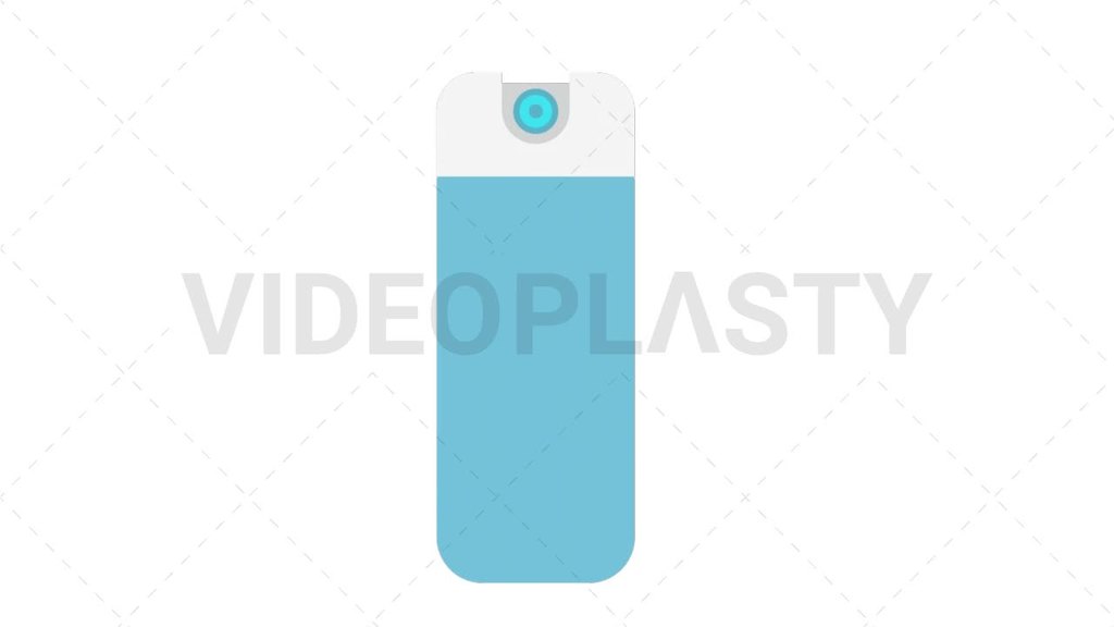 Spray Can [Royalty-Free Stock Animation] | VideoPlasty
