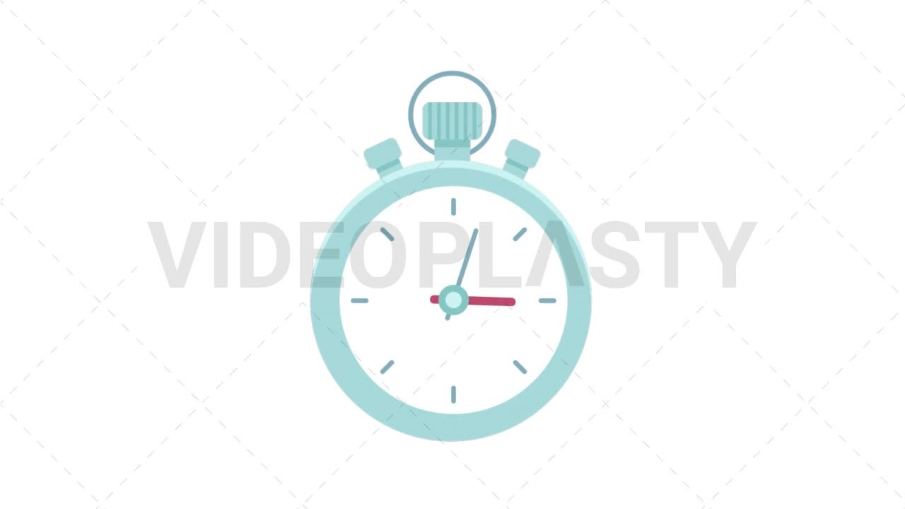 Stopwatch [Royalty-Free Stock Animation] | VideoPlasty