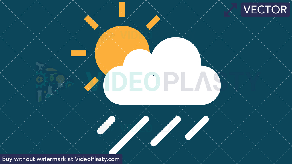 Mostly Sunny Icon Weather Forecast Partly Sunny Icon In Single Color.